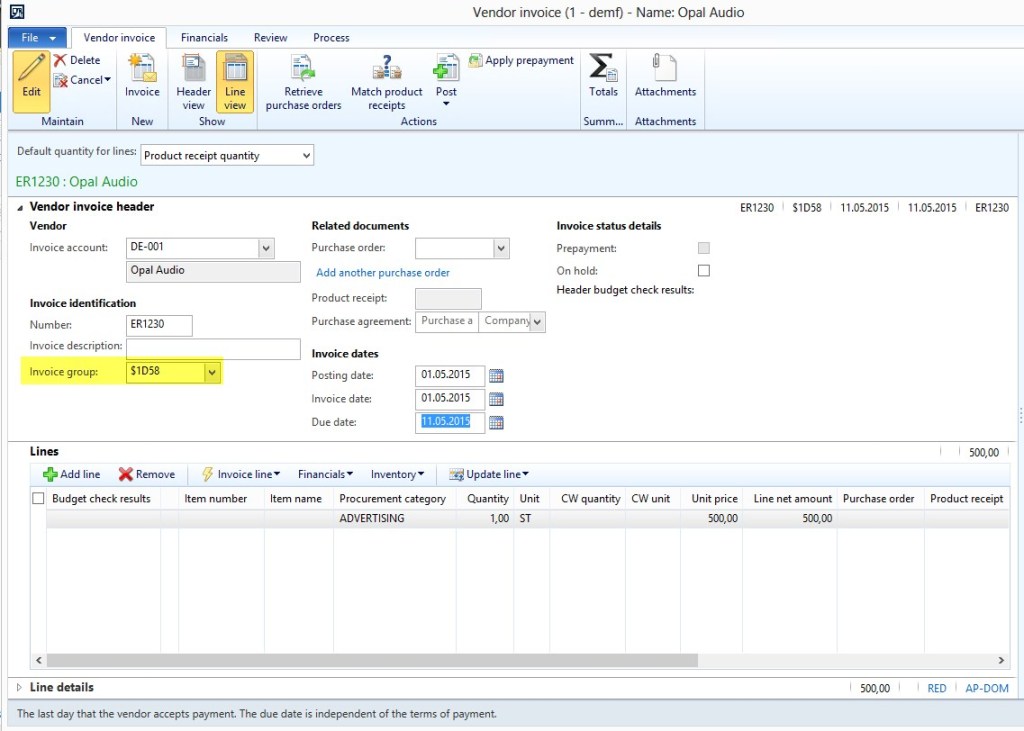 Invoice groups & Invoice payment groups | Microsoft BizApps Finance ...