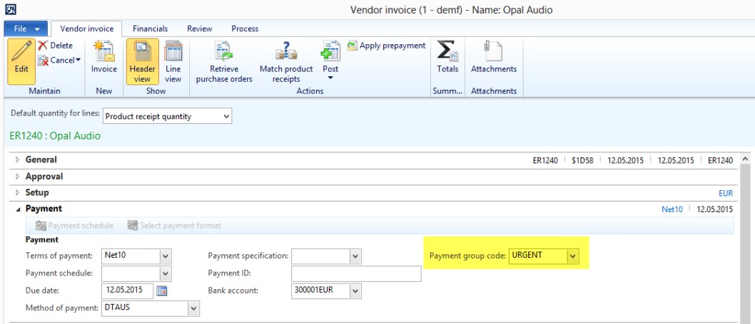 Invoice groups & Invoice payment groups | Microsoft BizApps Finance ...