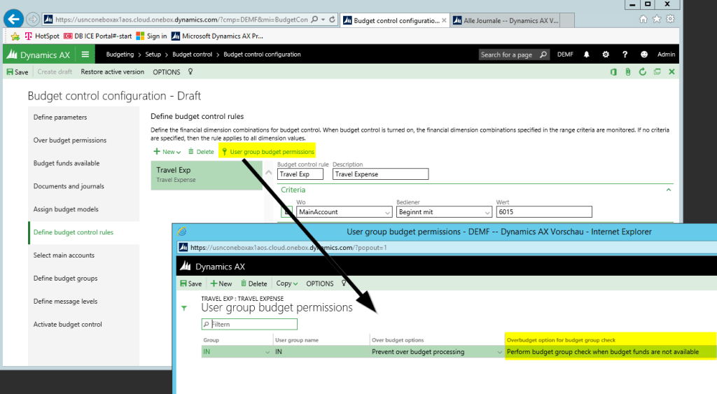 A note on budgeting on total accounts | Microsoft BizApps Finance ...