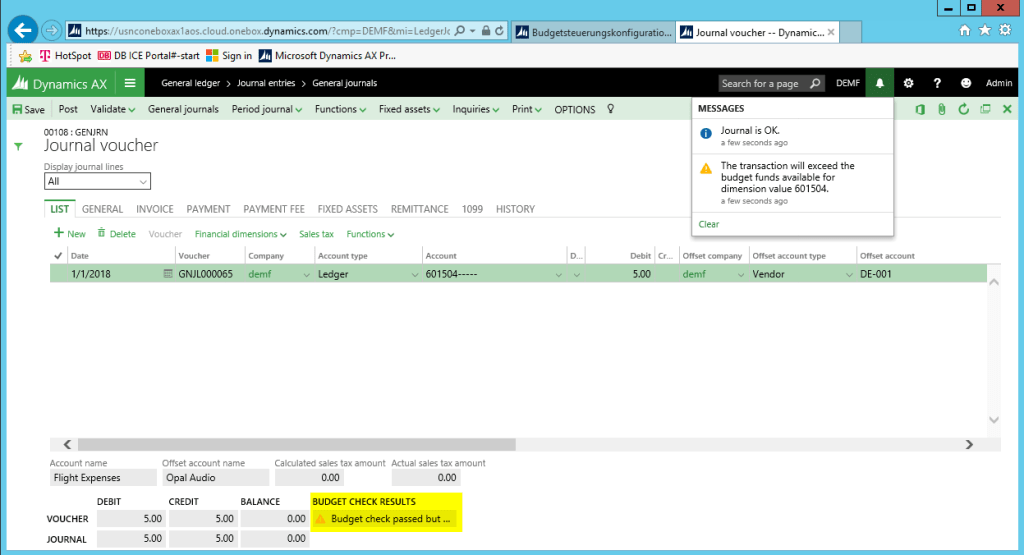A note on budgeting on total accounts | Microsoft BizApps Finance ...