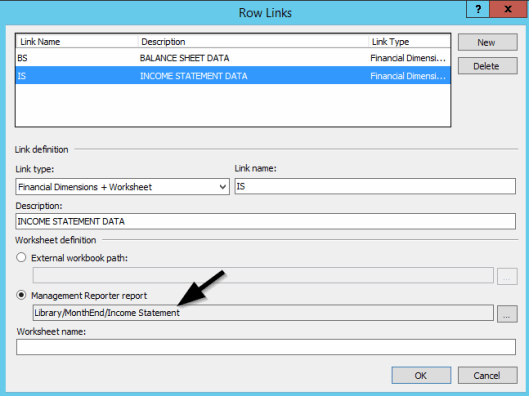 Link multiple Management Reporter reports | Microsoft BizApps Finance ...